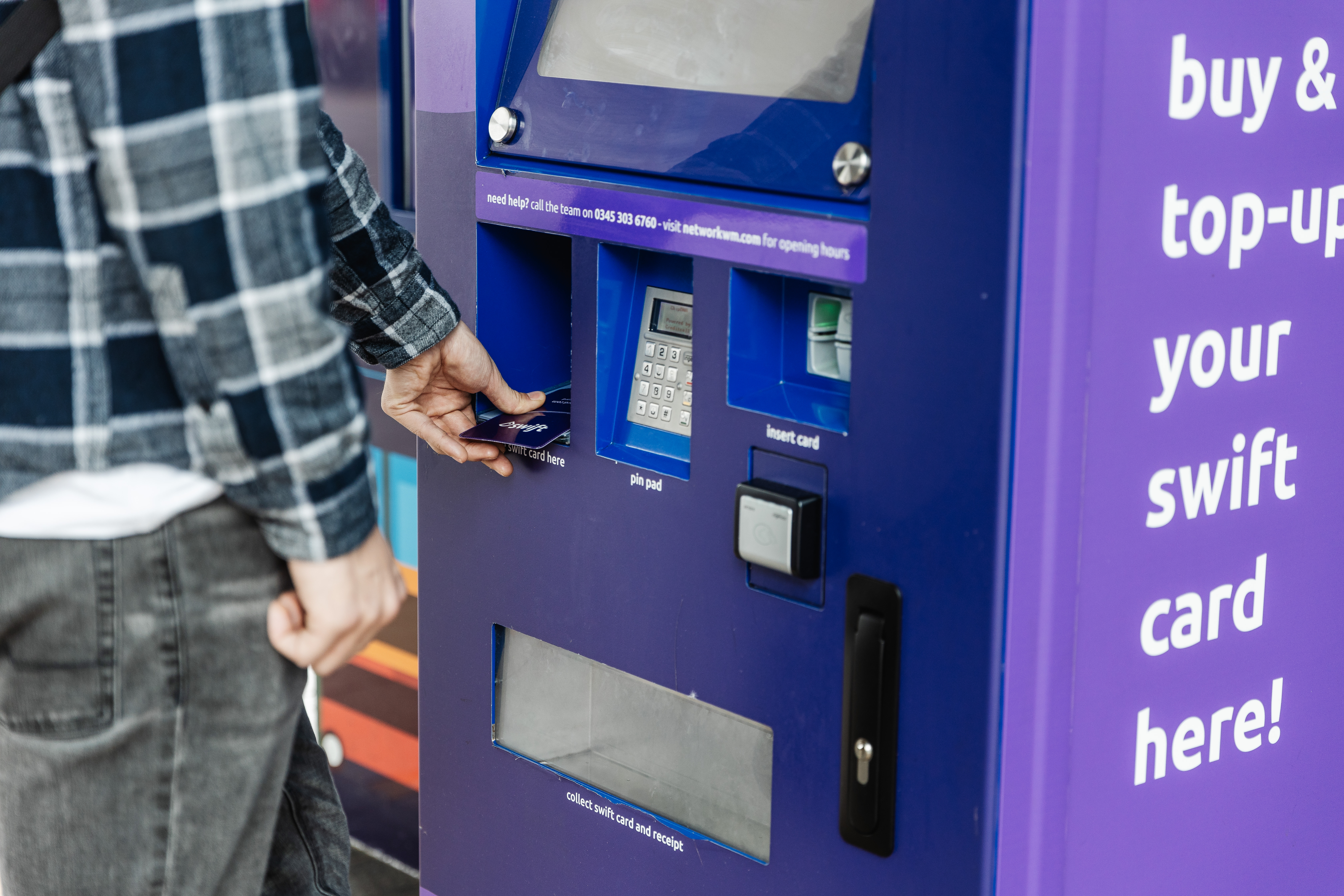 Swift Ticket Machines | Transport for West Midlands