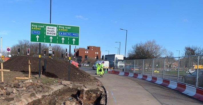 Sprint bus priority corridor | Transport for West Midlands